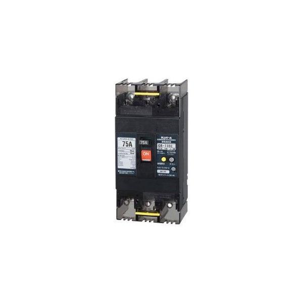 【商品概要】●定格使用電圧：100-200V<br>●定格電流：75A(18.5kW)<br>●定格感度電流：30mA<br>●定格インパルス耐電圧Uimp：6kV<br>●極数：3P<...