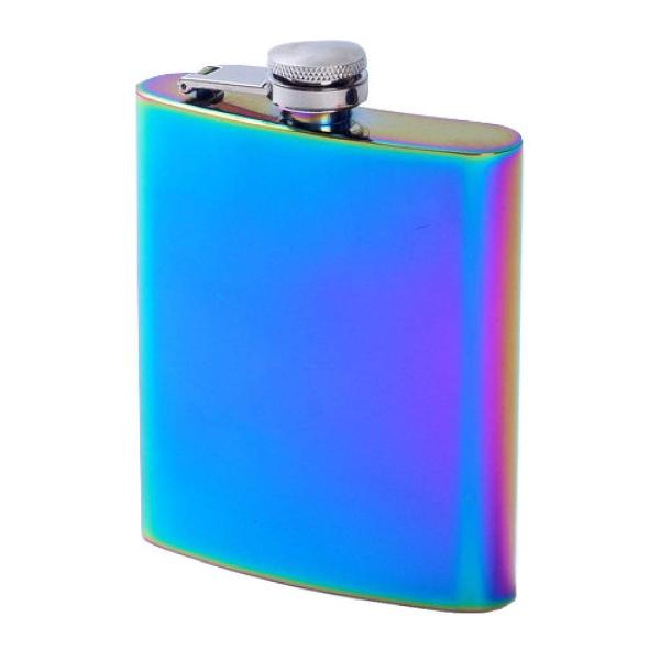 【商品概要】当方ページをご覧頂き誠にありがとうございます。ご注文は、JTSNB-SHOPへどうぞ！こちらはお気に入りのウイスキー・バーボン・ブランデー・ウオッカ・テキーラ等を携帯できる、美しいカラーのステンレス製のスキットルボトルヒップフラ...