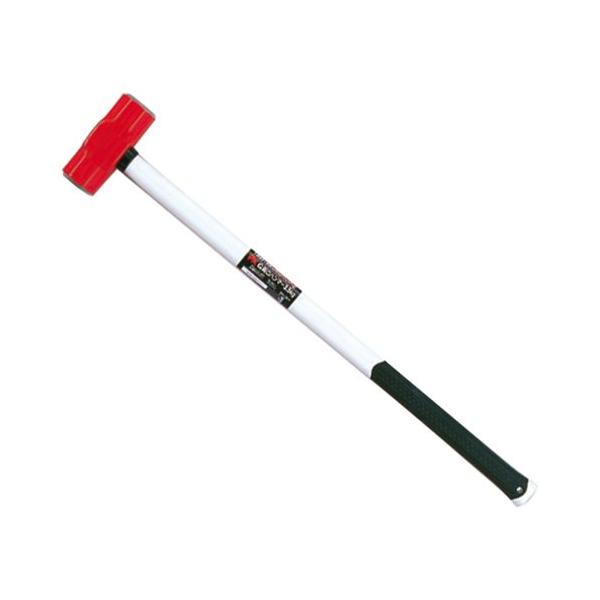 【商品概要】●建築土木全般でよく使われています。3重構造グラスフャィバー柄を使用しているので耐久性、安全性に優れています。●呼称:4.5●頭径(mm):62●頭長(mm):180●全長(mm):855●頭部:炭素鋼●柄:グラスフャィバー【商...