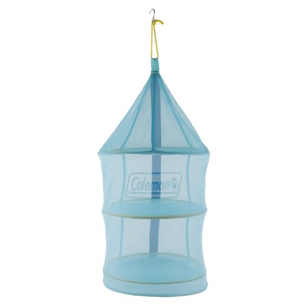 【商品概要】サイズ:使用時/約直径32×高さ80cm、収納時/直径約15×高さ8cm重量:約180g材質:ポリエステル、スチール、ステンレス付属品:収納ケース吊り下げに便利なフック付き【商品説明】【商品詳細】ブランド：Coleman(コール...