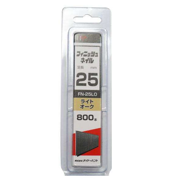 【商品概要】原産国:台湾FN-25 線径:1.05mm 頭径:1.9mm 長さ:25mm【商品説明】【商品詳細】ブランド：ダイドーハント商品種別：産業・研究開発用品商品名：SP フィニッシュネイル FN-25 LO (ライトオーク)製造元：...
