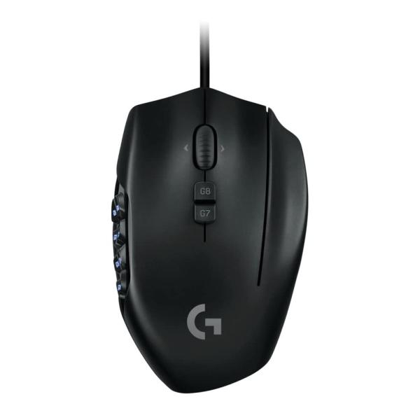 【商品概要】【Logicool G G600t MMO 有線ゲーミングマウス】G600tは20個のボタンを搭載し、優れたカスタマイズ性と使いやすさを両立しましたMMOゲームに最適化ゲーミングマウスです。【20個のGキー装備】3つのプライマリ...