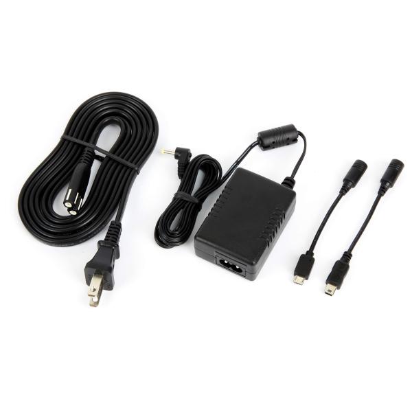 【商品概要】TASCAM製品専用のACアダプター。DC、mini-B、micro-B接続のTASCAM製品に使用可能。AC100-240V、50/60Hz。出力 5.0V、2A。ケーブル長 1.5m。外形寸法： 107(W)×40(H)×1...