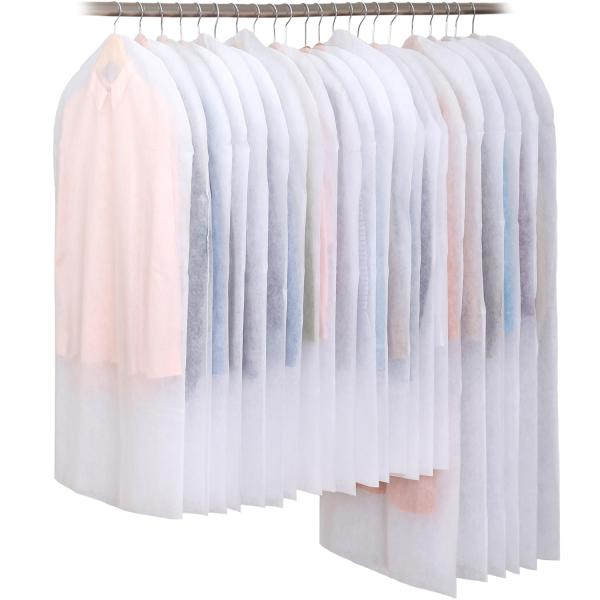 【商品概要】【商品仕様】:サイズ/ショートサイズ:約幅60×長さ100cm・ロングサイズ:約幅60×長さ130cm、カラー/ホワイト、内容/ショートサイズ16枚・ロングサイズ6枚、材質/ポリプロピレン【衣類を大切に保管】:オフシーズンの衣類...