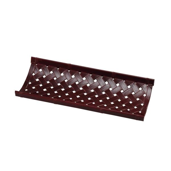 【商品概要】本体サイズ:約7×17.2×1.8cm素材・材質:ABS樹脂原産国:日本【商品説明】【商品詳細】ブランド：宮本産業商品種別：ホーム＆キッチン商品名：宮本産業 おしぼり受け 網代 黒 約7×17.2×1.8cm製造元：宮本産業商品...