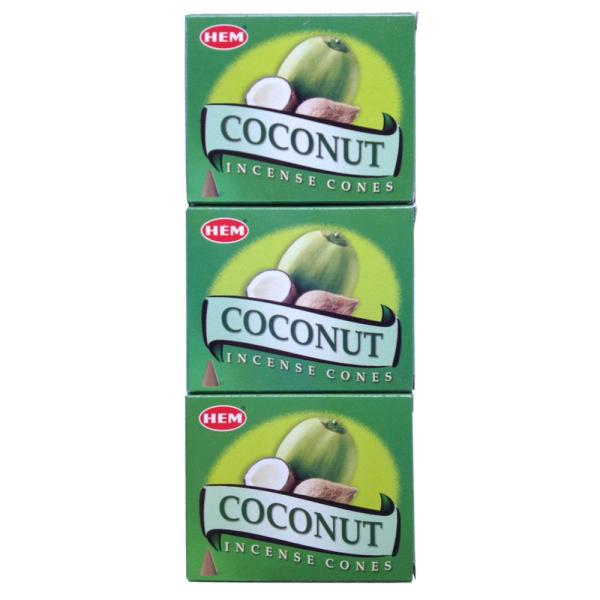 【商品概要】商品サイズ (幅×奥行×高さ) :2cmx6cmx7.5cm原産国:インド内容量:約10個入り【商品説明】【商品詳細】ブランド：ユーインターナショナル商品種別：ホーム＆キッチン商品名：HEM ココナッツ コーン 3個セット製造元...