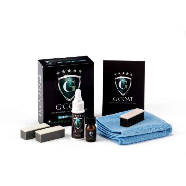 【商品概要】正真正銘のガラスコーティングであなたのヘッドライトを守ります！【商品説明】<b><b>【SET内容】<br>内容量：本剤10ml.クレンザー50ml <br>フェルトスポンジ×2個...