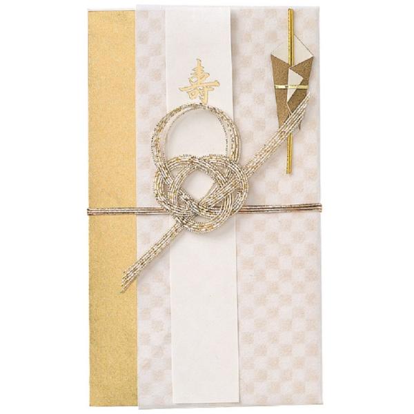 【商品概要】和紙の伝統手法「透かし」の入った越前和紙を使用したご祝儀袋です。お祝いの言葉を添えられる一筆箋がついています。【サイズ】本体/W105×H180mm 一筆箋/W80×H150mm【金額の目安】1万~3万円 【材質】紙(越前和紙使...