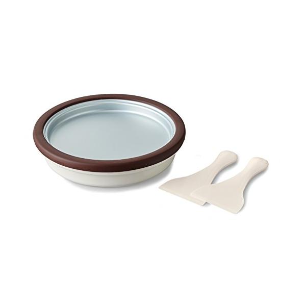 【商品概要】商品サイズ:(約)300&amp;times;300&amp;times;62mm家庭用:ご家庭でかんたんにシャーベットやロールアイスを作ることができます。使い方:凍らせておいた本体に、ジュースやアイスクリームミックスを入れてか...
