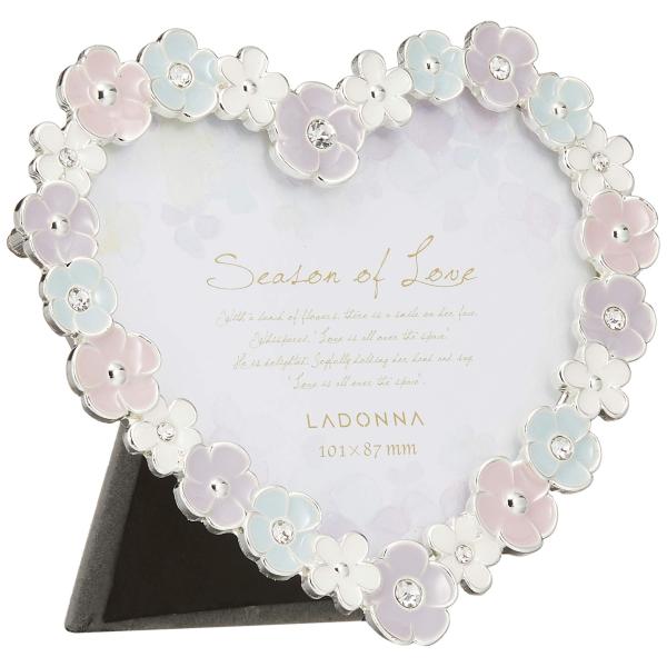 【商品概要】サイズ：約W12 H10.6【商品説明】【商品詳細】ブランド：LADONNA商品種別：ホーム＆キッチン商品名：LADONNA ラドンナ フォトフレーム ブライダル ピンク ハート型 BJ13-H製造元：ラドンナ商品番号：BJ13...