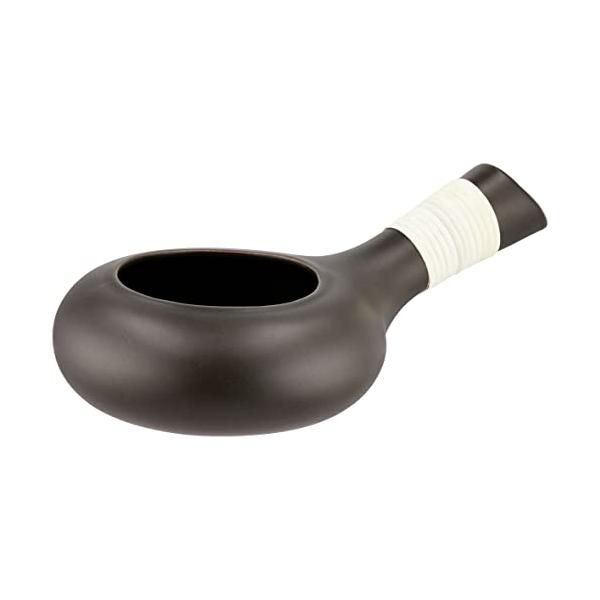 【商品概要】素材：陶器（常滑焼）直径24cm（取っ手含む）重量：約290ｇ滑りにくく、熱さを和らげる藤巻付です！手作りのため、色味・形状・サイズにわずかな個体差がございます。 焼き物特有の風合いとしてお楽しみください。性能・品質には問題あり...