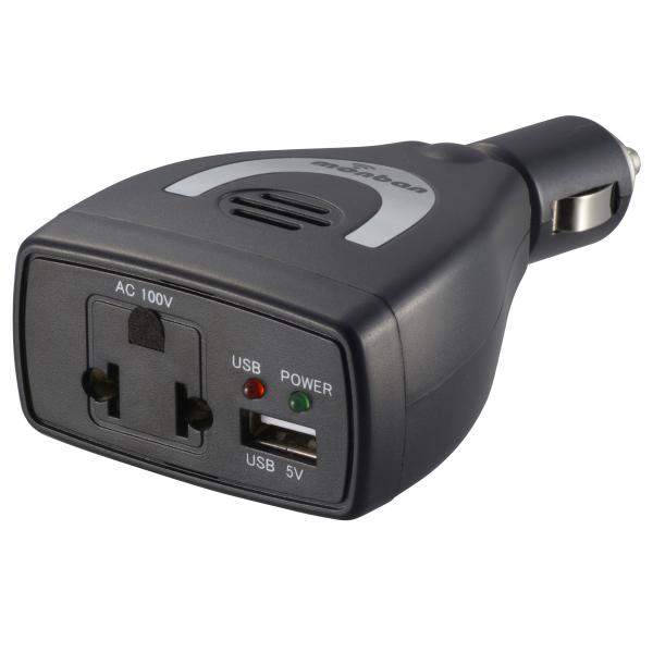 【商品概要】サイズ:6.4×3.5×12.5cm【商品説明】【商品詳細】ブランド：オーム（OHM）商品種別：家電＆カメラ商品名：OHM 車載用ACインバーター 60W OSE-DA060U05-K 07-8845製造元：オーム(OHM)商品...