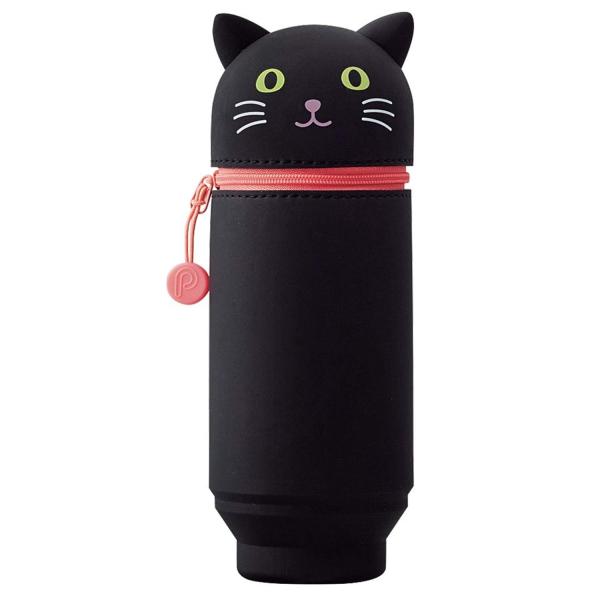 【商品概要】【フタ裏部】消しゴムホルダー付【素材】シリコーンゴム【デザイン柄】クロネコ【重量】190g【重量】190g【商品説明】【商品詳細】ブランド：リヒトラブ(Lihit lab.)商品種別：文房具・オフィス用品商品名：リヒトラブ スタ...