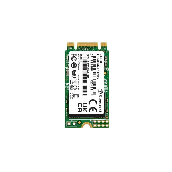 【商品概要】【製品特徴】省スペースのM.2フォームファクタ(42mm)【シーケンシャル】読み出し500MB/s 書き込み430MB/s【容量】240GB【インターフェース】SATA-III 6Gb/s【保証】3年(トランセンドのSSD Sc...