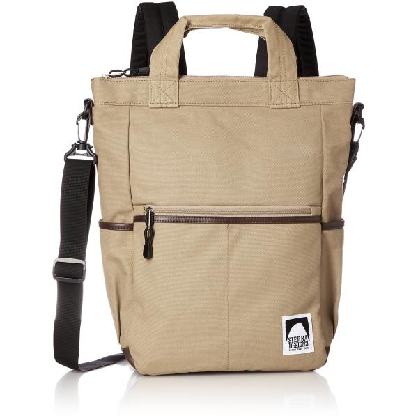【商品概要】タテ43cmxヨコ28cmxマチ13cmポケットの数:5(外側3/内側2)重量:690g持ち手の全長:30cmショルダーストラップ付き(全長130cm)PC収納可【商品説明】【商品詳細】ブランド：SIERRA DESIGNS(シ...