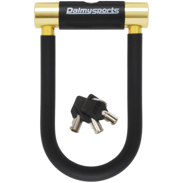 【商品概要】サイズ:(約)190mm×120mm(U字アーム径:Φ16mm (カバー含む))製品重量:(約)315g素材:アルミ合金、エラストマー樹脂付属品:ラウンドキー 3本お願い:自転車等の盗難防止に絶対的なものではありませんので、定め...