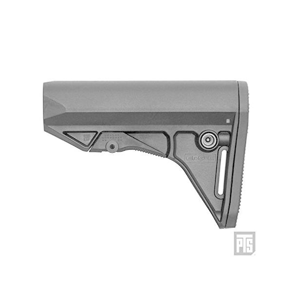 【商品概要】PTS製最新のスリム、シンプル、クリーン、軽量なカービン向けモダンストック取り外しに工具不要なデザイン　スリングを取り付けるQDマウントを左右に装備2.9ｃｍ径のバッファーチューブ仕様のGBBのM4シリーズに適合耐久性に優れた本...