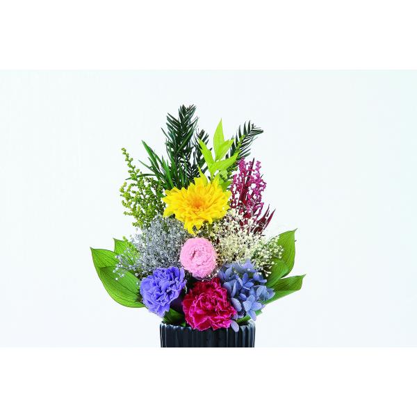 【商品概要】商品サイズ (幅×奥行×高さ) :30×13.5×8原産国:日本内容量:153g【商品説明】【商品詳細】ブランド：アイケイ商品種別：ホーム＆キッチン商品名：<山口茂世監修>プリザーブドフラワー仏花・小製造元：アイケイ...