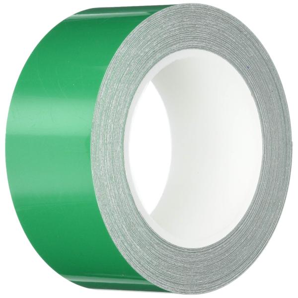 【商品概要】耐摩耗ラインテープ 緑 50mmx22m 厚さ0.2mm 表面PET耐摩耗層 ポリプロピレン基材表面の耐摩耗層により一般的なラインテープより丈夫です豊富なカラーバリエーション様々な用途に使用できるラインテープです表面:PETフィ...