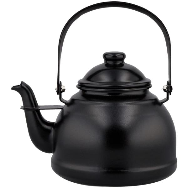 【商品概要】サイズ:約21×15×22cm材質:ホーロー用鋼板原産国:日本容量:満水容量/約1.5L、適正容量/約1.0L【商品説明】【商品詳細】ブランド：ハースデザインズ商品種別：ホーム＆キッチン商品名：ハースデザインズ やかん・ケトル ...