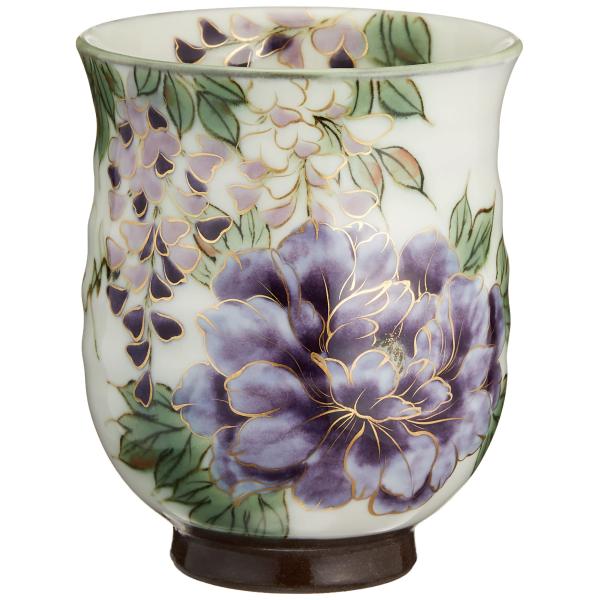 【商品概要】サイズ:約直径8×高さ9.5cm素材:陶器生産国:日本仕様:木箱入【商品説明】【商品詳細】ブランド：京焼(Kyouyaki)商品種別：ホーム＆キッチン商品名：アイトー(Aito) 京焼 清水焼 陶あん窯 湯呑 大 白掛 紫草花 ...