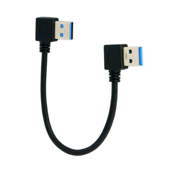 【商品概要】USB 3.0タイプAオス 90度左角度から直角延長ケーブル ストレート接続コネクター1: USB 3.0 Type A オス 90度左角度。コネクター2:USB 3.0 TypeAオス 90度左角度。ストレートワイヤ接続長さ:...