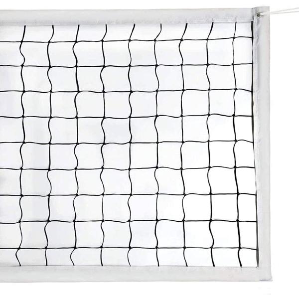 【商品概要】＜商品仕様＞サイズ:9.5M*1M（国際試合に適用のサイズ）素材: PE＋ポリエステル繊維ネットの4辺はキャンバス素材で巻き、精密な縫製が施されて、優れた耐久性を持っています。上辺は鋼線に通り抜るため、しっかりとしています。クラ...