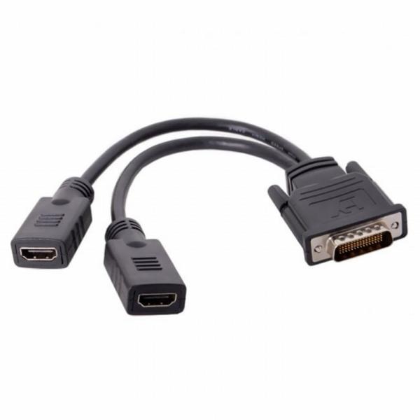 【商品概要】すべてのDMS-59ビデオカードに対応。DMS-59ビデオカードを2つの標準HDMIコネクタに接続できます。ビデオカードDMS59ピン出力を分割して、HDMI接続モニター2台を同時に使用できます。ご購入前に、ご自身で追加のアプリ...