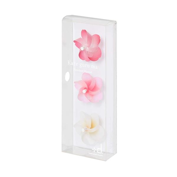 【商品概要】製品サイズ：約W30×D24×H30mm製品重量：0.5g（1個）材質：合成紙、ABS、ステンレス、磁石原産国：日本ブランド：+d （プラスディー） [ アッシュコンセプト ]【商品説明】【商品詳細】ブランド：hconcept商...