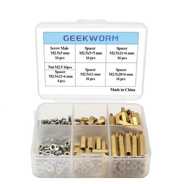 【商品概要】【適用対象】： Raspberry Pi 5 / 4 B / 3 B+ / 2B / Zeroに適用します。【注意】スペーサー/ネジ/ナットの直経*長さを示すMに続いている数字は単位がmmです。 例：M2.5 * 5 mmスクリ...