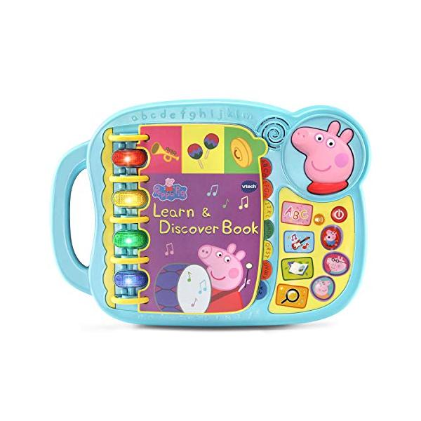 【商品概要】Peppa Pig (ペッパピッグ) は家族や友人と一緒に一日についての物語を読んだり、キャラクターの本物の声でフレーズを聞くことができます。この使いやすいインタラクティブブックで、Peppa と一緒に歩くことができます。ペッパ...