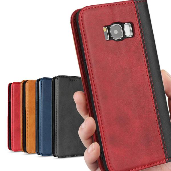 【商品概要】【対応機種】：Galaxy S8 docomo SC-02J / au SCV36スマホケース【機能性(1)】：スタンド機能が付いて、横向いて斜めに立てて、お好きな角度に調整することができ、映画や読書を楽しむ際に両手を開放され、...