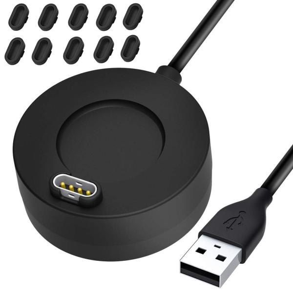 【商品概要】【商品説明】【商品詳細】ブランド：Miimall商品種別：家電＆カメラ商品名：Miimall【黒色の防塵プラグ*10+充電ケーブル*1 セット】対応Garmin(ガーミン) Instinct 2/ Instinct 2S / F...