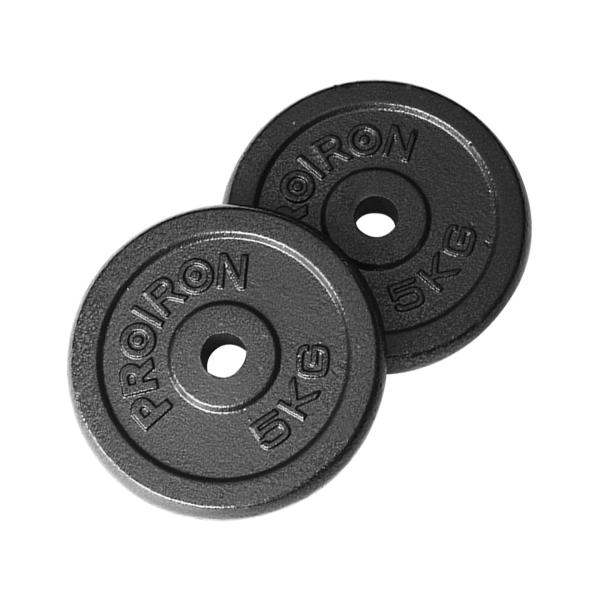 【商品概要】【重量】5kg×2、【中央の穴の直径】25mm【なぜほとんどのボディービルダーが鋳鉄を選んだのですか？】鋳鉄は耐久性が高く、コンクリート充填ビニール製ウェイトプレートよりも濃縮されているため、ウェイトプレートのサイズをよりコンパ...