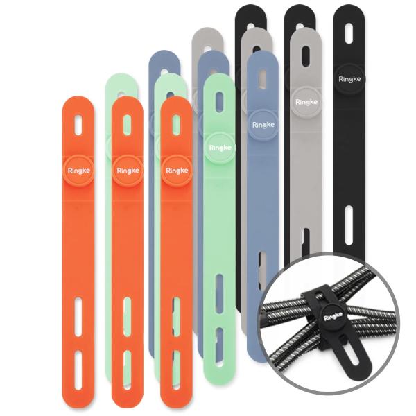 【商品概要】【Ringke Cable Tie Silicone】耐久性と再利用に優れた柔らかくて柔軟な高級シリコーン素材で製造されました。【利便性】Ringkeケーブルタイは家、オフィスなどどこでも整理するとき活用することができます。【再...