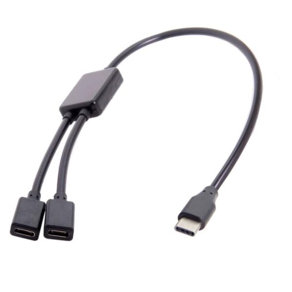 【商品概要】2つのUSB-Cポートが同時に動作します。 (USB-CメスはOTGデバイスのみに対応しています。Type-Cフラッシュディスク、ハブ、電源には対応していません)。USB-Cハードディスクに接続できます。 (外部電源を接続する必...