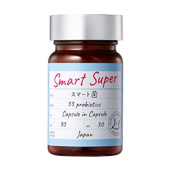 【商品概要】【2重カプセル構造*】日本初！生きて届ける為の2重カプセル構造採用【1粒に33種類、300億個の菌】ロイコ菌、ナノ乳酸菌、蔵華乳酸菌、ビフィズス菌 B-3 などをたっぷり配合【菌のエサで善玉菌を元気に】菌のエサであるオリゴ糖を一...