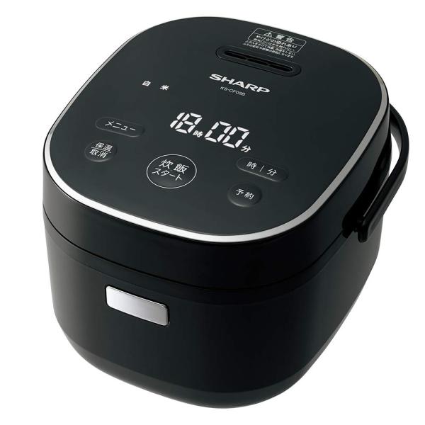 【商品概要】質量:約2.7kg炊飯時定格消費電力:350W炊飯容量:0.54L保温:約12時間ふっくらおいしく炊飯【商品説明】【商品詳細】ブランド：シャープ(SHARP)商品種別：ホーム＆キッチン商品名：シャープ 炊飯器 KS-CF05B-...