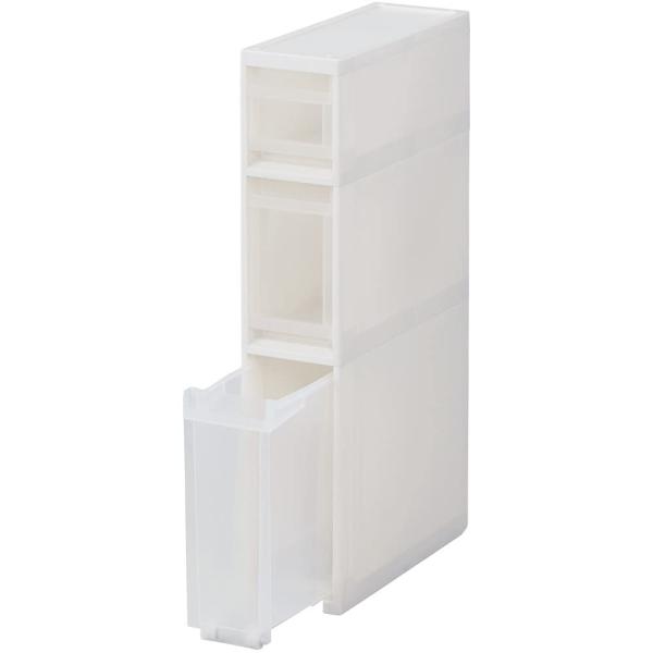 【商品概要】本体サイズ:約45×17×85cm素材・材質:ポリプロピレン原産国:日本付属品:小物ポケット1個、別売りワゴン連結パーツ4個、単体使用時の連結穴キャップ4個後部キャスター、引出しローラー付き【商品説明】【商品詳細】ブランド：天馬...