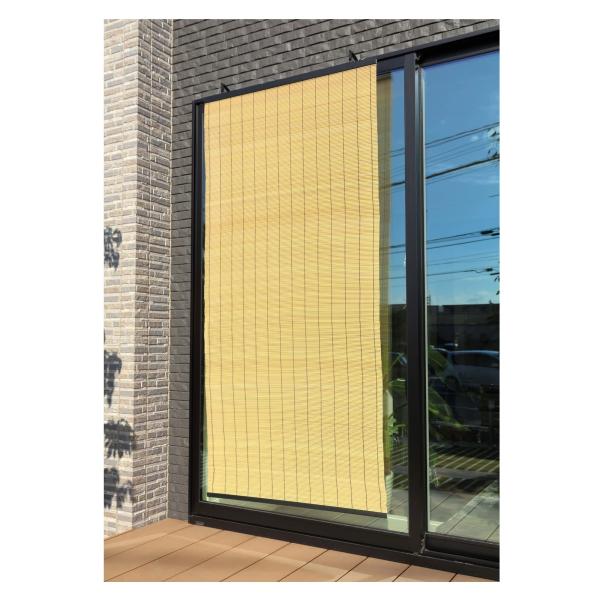 【商品概要】耐久性に優れたプラスチック製のすだれ。[サイズ]約88×高さ180cm【商品説明】【商品詳細】ブランド：ワタナベ工業商品種別：ホーム＆キッチン商品名：ワタナベ工業 和風すだれ 和(なごみ) 88×高さ180cm 日本製 9547...