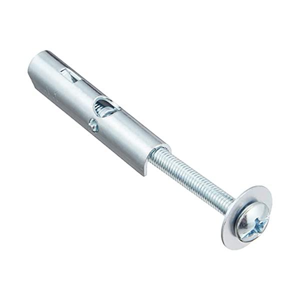 【商品概要】中空壁面への器具や配管の取り付けに建築内装の軽量鋼間柱や、壁面を壊さずに取付が可能下穴から水平に差し込んで、壁裏側の本体が垂直に立ち、壁面と取付物をしっかり固定することができる用途:給排水・ガス工事:衛生器具・ガス給油管配管支持...