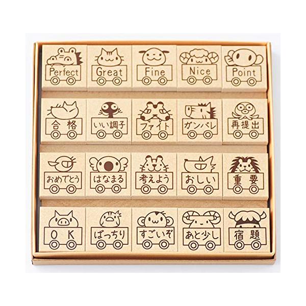 【商品概要】【商品説明】【商品詳細】ブランド：スタンプ工房　愛商品種別：文房具・オフィス用品商品名：-評価印20本セット-【Perfect NICE Fine Point 合格 いい調子 ファイト 再提出 おめでとう はなまる 】【評価印 ...