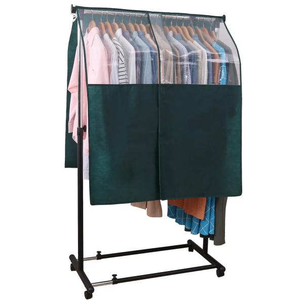 【商品概要】【商品仕様】:サイズ/約幅90×高さ110cm、カラー/グリーン、内容/1枚、適用サイズ/幅90cmのハンガーラック、材質/ポリプロピレン・ポリエチレン【通気性に優れた不織布製】:通気性の良い不織布でハンガーラックに掛けた衣類を...