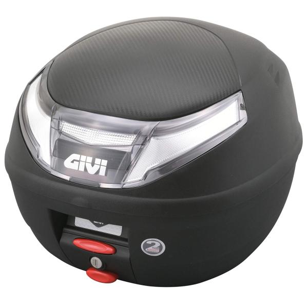 【商品概要】【用途】バイク用 リアTOPケース【仕様1】GIVI モノロックケース【仕様2】容量:26L、最大積載重量:3.0kg【仕様3】サイズ(外寸):奥行398x幅393x高さ308mm 、総重量(ベースプレート込み):2.7kg【商...