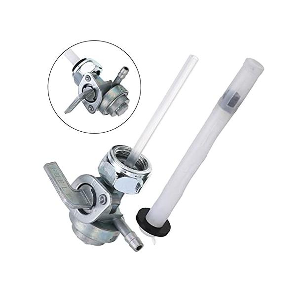 【商品概要】【製品サイズ】取付ネジ内径(14.5mm) 取付ネジ外径(22mm) 全長(115mm/ストレーナ込み) ホース取付口径(凹部5.5mm凸部6.0mm)) コック表示(ON/OFF/RES)【適応車種】HONDA XR80 19...