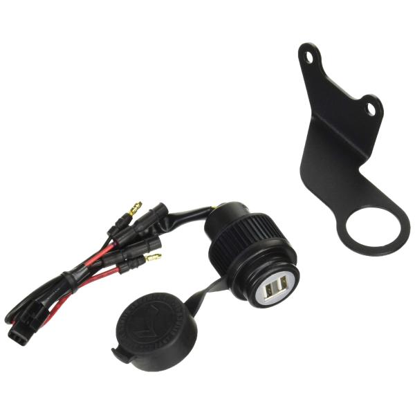 【商品概要】適合車種【※国内仕様車のみ適合】レブル250 : MC49-1000001~1399999 | レブル500 : PC60-1000001~1299999USBポート : 1,000mA×2個DC5V 最大出力 : 2,000m...