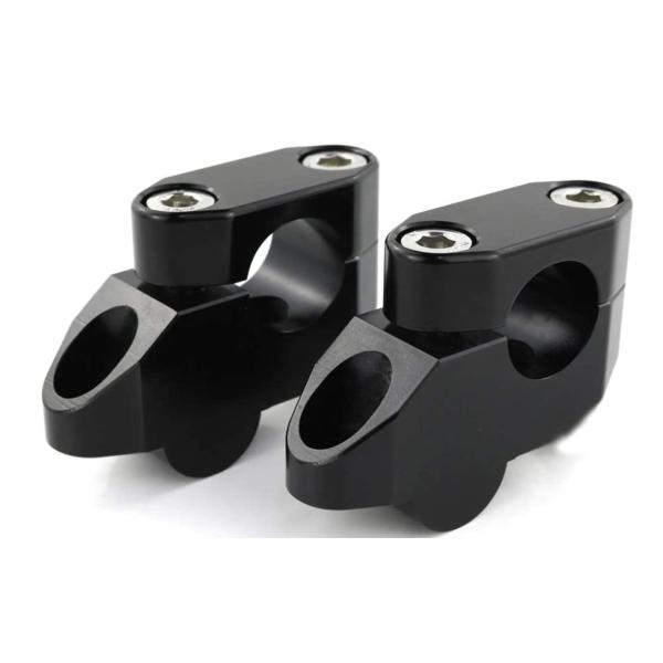 【商品概要】?商品内容：ハンドルバーライザー×２　M8固定ボルト×４?高精度CNC加工・高品質アルミニウム合金製で防錆性、耐摩耗性、耐久性があります。アルマイト処理を施した素材で、ハンドルバークランプの耐久性も高くなります。?対応車種：Z1...