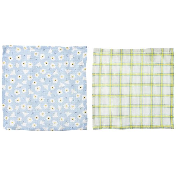 【商品概要】2枚組/液温は40 ℃を限度とし、洗濯機で非常に弱い処理が出来る【商品説明】【商品詳細】ブランド：レップ(Rep)商品種別：ホーム＆キッチン商品名：レップ(Rep) ふきん ドーヴ ディッシュクロス 2枚入り ブルー 30x30...