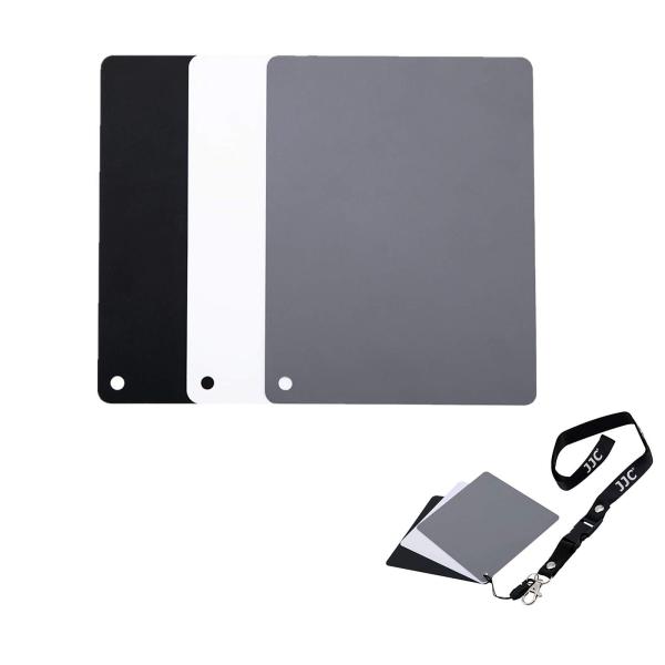 【商品概要】【パッケージ内容】 18%グレーカード、ホワイトカード、ブラックカード、ネックストラップ【適用】一眼レフカメラまたは、ビデオレコーダーのJPEGおよびRAWファイル形式【カメラチェッカー】撮影時にホワイトバランスが調整できて便利...