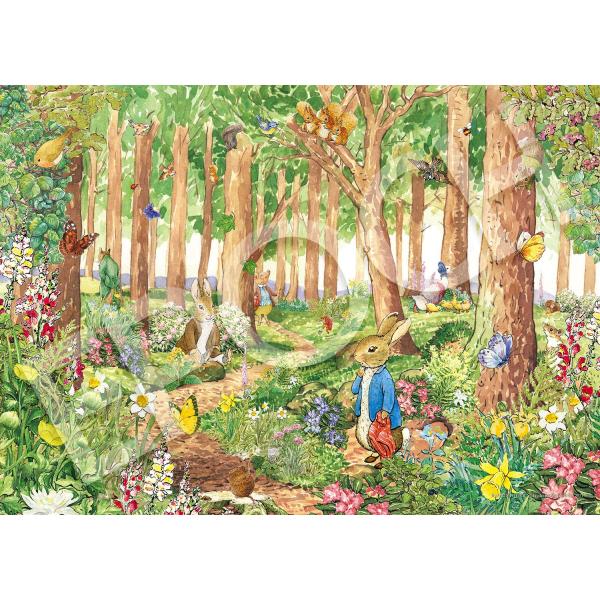 【商品概要】世界中で愛されている、絵本「ピーターラビットのおはなし」から、ピーターと仲間たちが可愛いジグソーパズルになりました。BEATRIX POTTER (c)Frederick Warne &amp; Co.2021組み立てる必要があ...